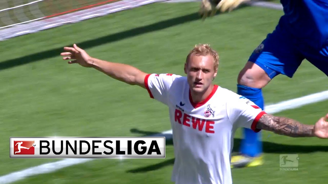 Marcel Risse Secures Cologne's First Season Win - YouTube