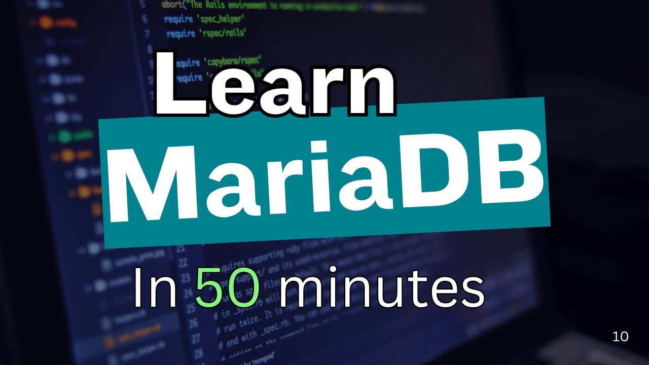 MariaDB Tutorial - Everything you Need to Know - YouTube