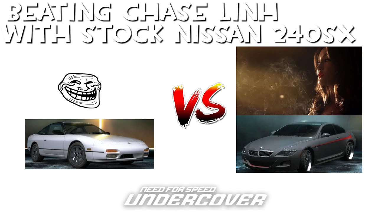 Beating Chase Linh with Stock Nissan 240SX (NFS Undercover) - YouTube