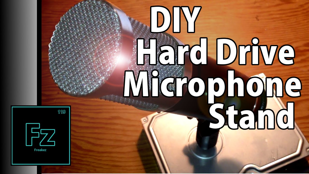 DIY How To Make A Microphone Stand Out Of PC Hard Drive Make Mic Stand YouTube diy-how-to-make-a-microphone-stand-out-of-pc-hard-drive-make-mic-stand-youtube