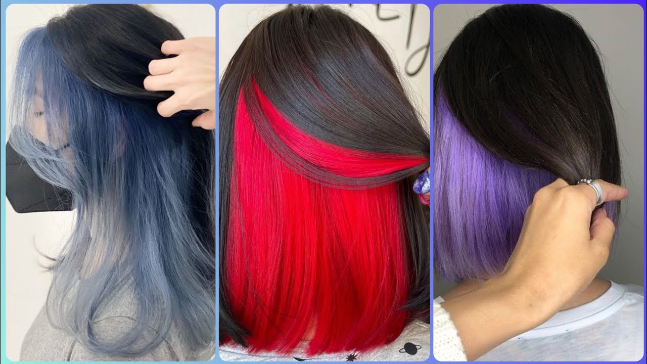 Adorable Underneath Hair Color Ideas For ladies - YouTube