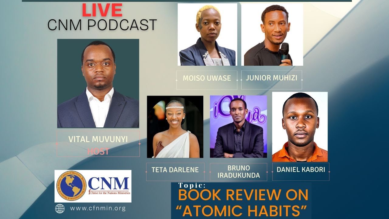 🔴LIVE: CNM_PODCAST | BOOK REVIEW ON "ATOMIC HABITS" - YouTube