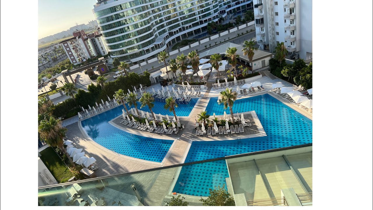 Wind Of Lara and Spa Antalya - 5 star hotel walkthrough - YouTube