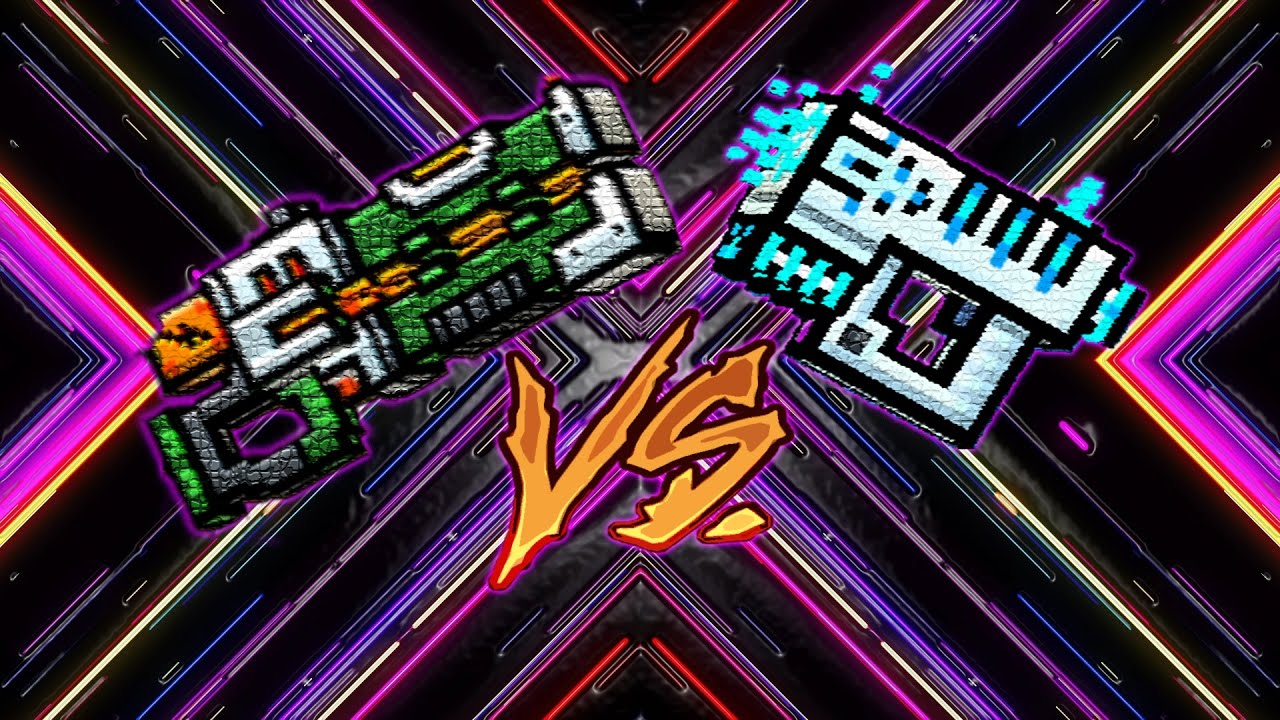 Pixel Gun 3D - Laser Bouncer VS Alien Blaster - YouTube