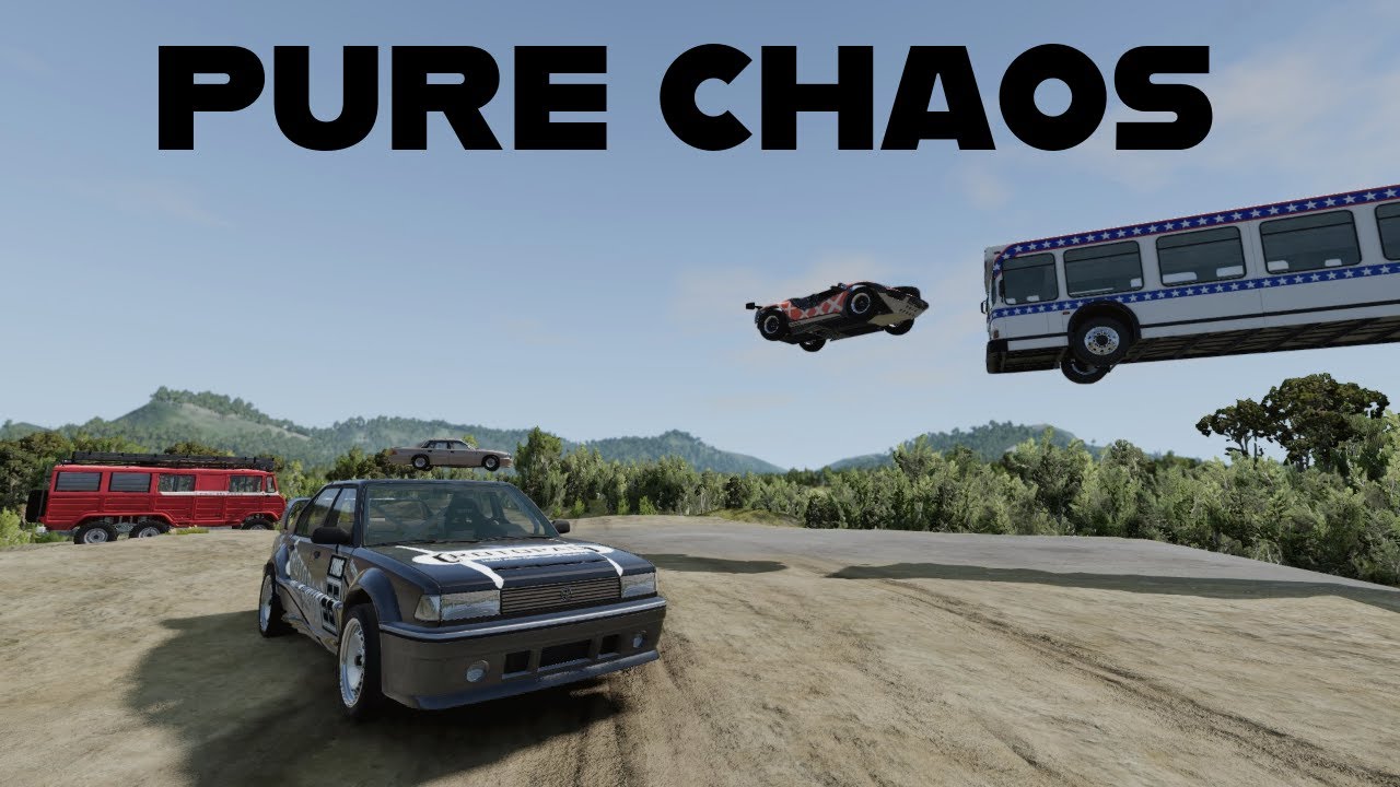 Beamng Multiplayer Is Impossible To Play - YouTube