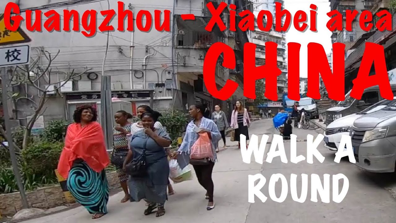 China: Guangzhou - Xiaobei area - Walk around - YouTube