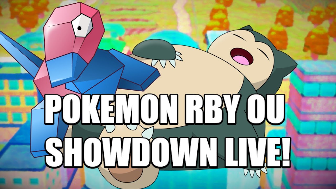Pokemon RBY OU Showdown Live #32 "Porygon, the Electric Soldier enters ...