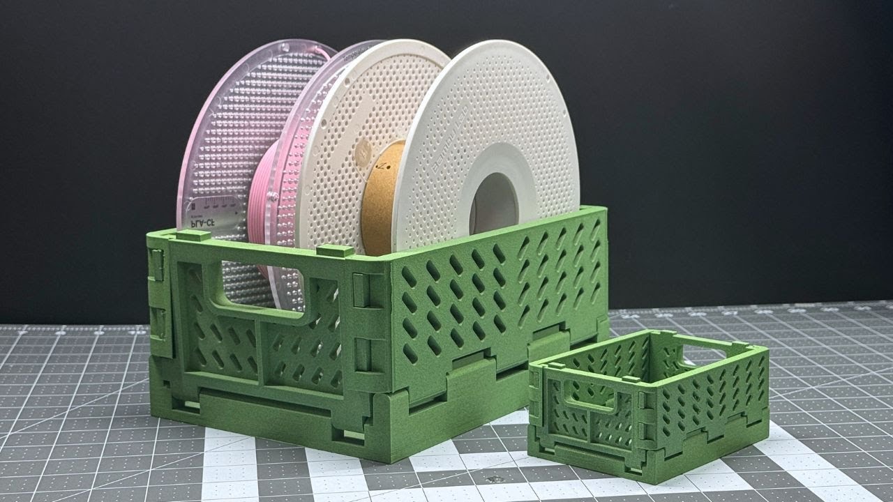 I made these 3D Printable Storage Crates - YouTube