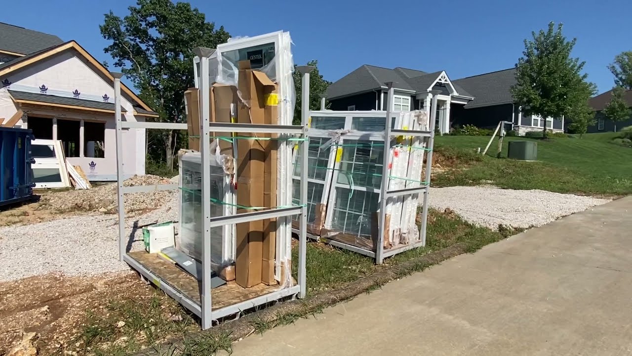 Window & Door Stack Racks - YouTube