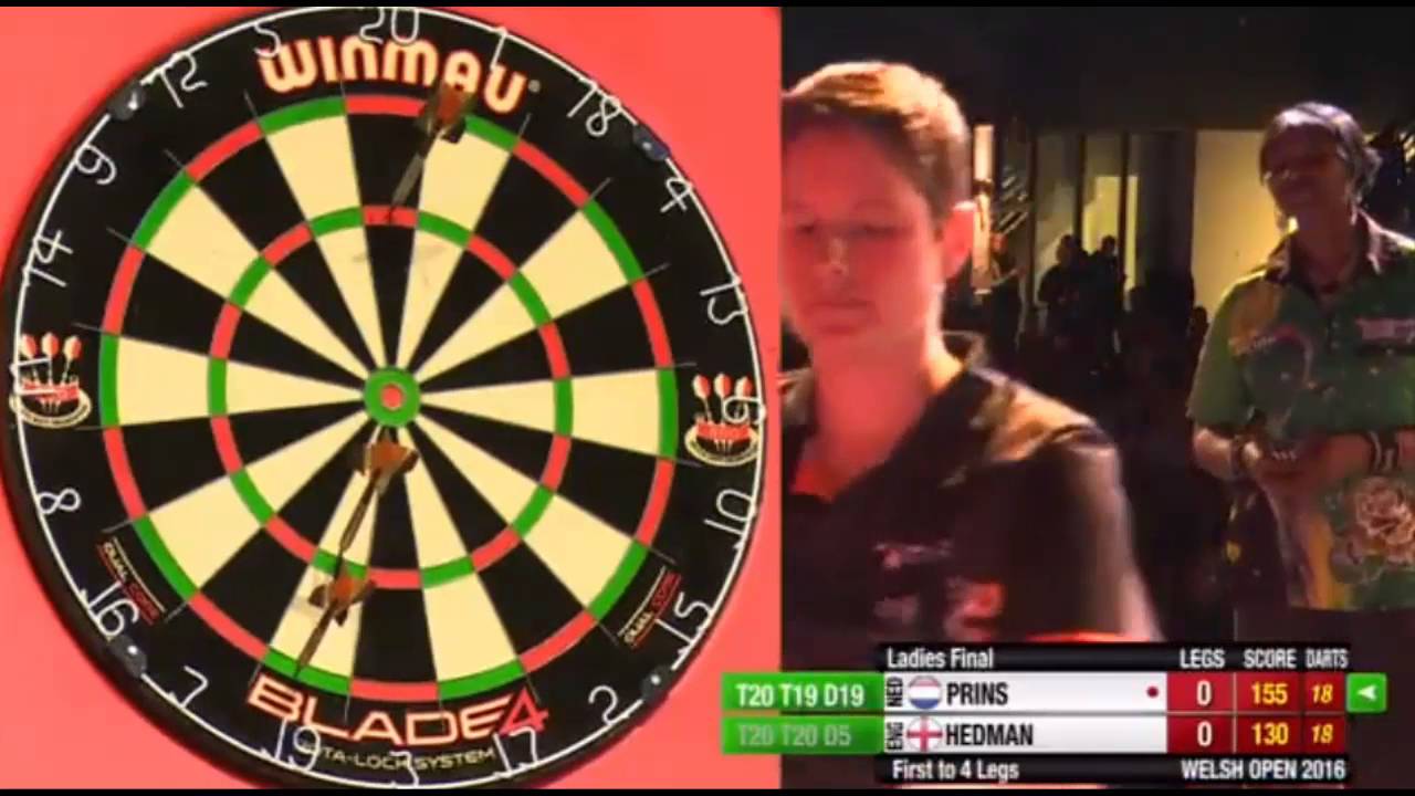 Sharon Prins - 155 Checkout - 2016 Welsh Open Finals - YouTube