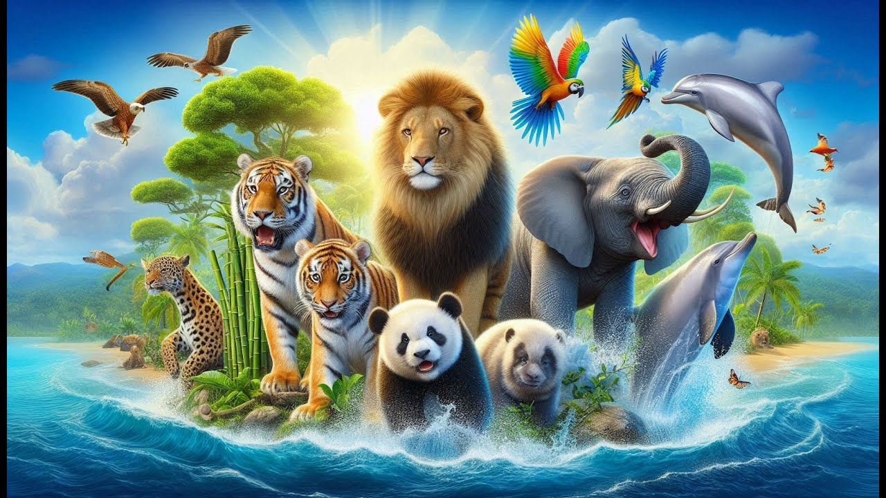Animals for Kids - Animal Kingdom | Fun and Educational Wildlife ...