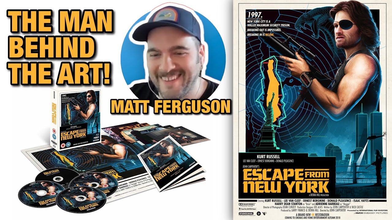 The Man Behind The Movie Art: Matt Ferguson | The Films At Home Podcast ...