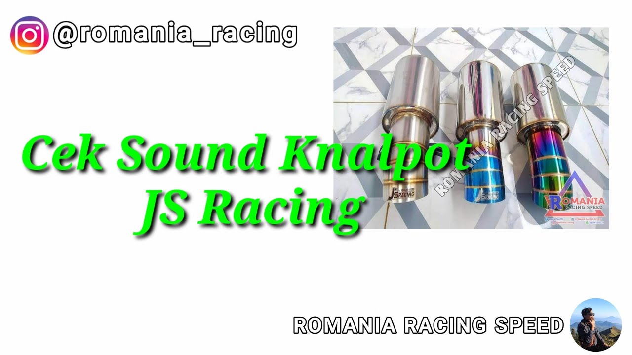 Knalpot JS Racing - YouTube
