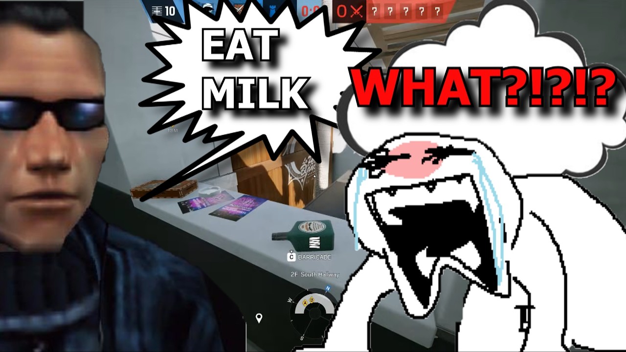 Telling R6 Tryhards that I "Eat" Milk - YouTube