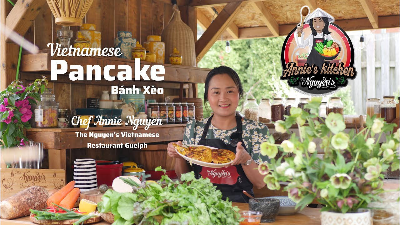 (Bánh xèo)Vietnamese Pancake by Chef Annie Nguyen | Cooking with The ...