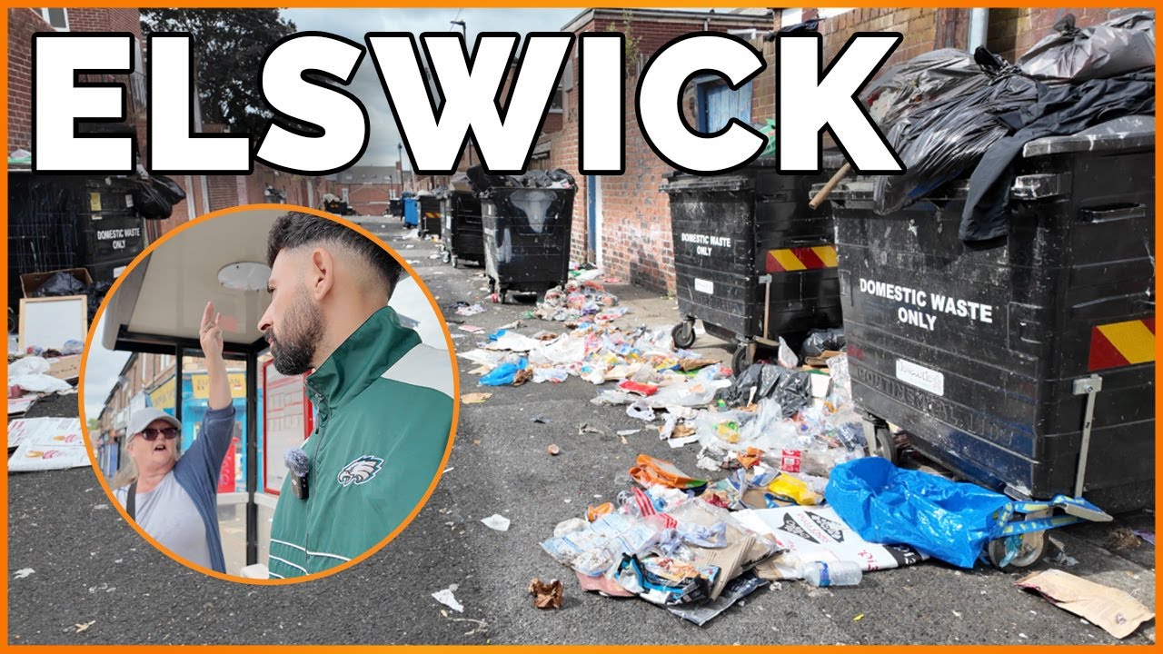 ELSWICK (NEWCASTLE) I've never seen anything like this in my life - YouTube