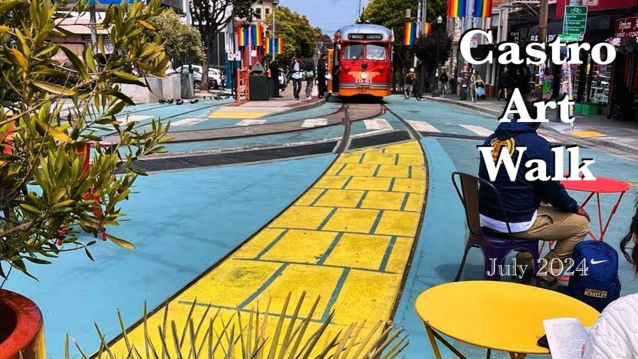 July 2024 - Castro Art Walk. San Francisco, USA - YouTube