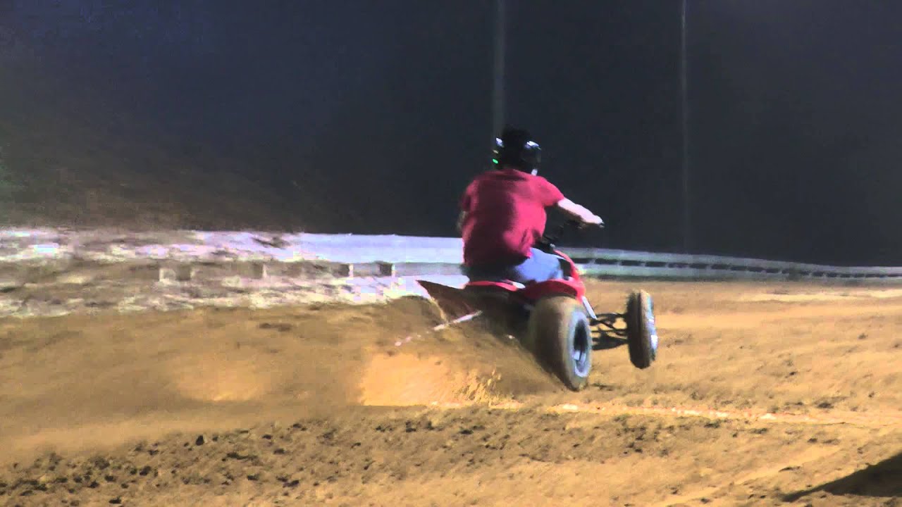TRX450R 300' Sand Drag - Newtown, VA 6/28/2014 - YouTube