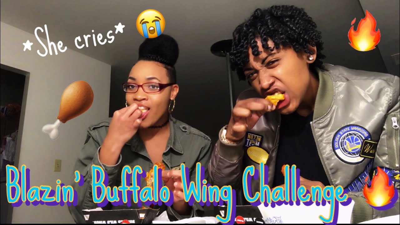 Blazin’ Buffalo Wild Wings Challenge 🥵🍗 - YouTube