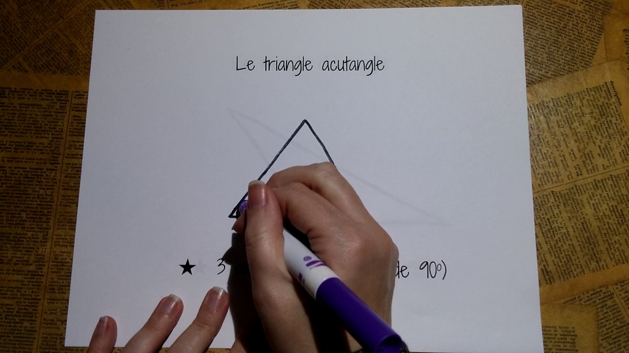 Vidéo #3 - Les triangles | Géométrie - YouTube