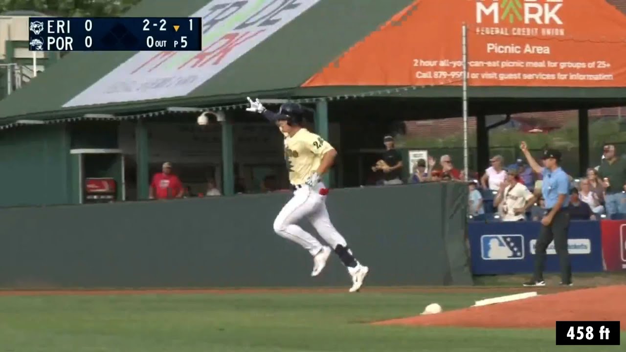 Roman Anthony Crushes 2 Massive Home Runs for the Portland Sea Dogs 07 ...
