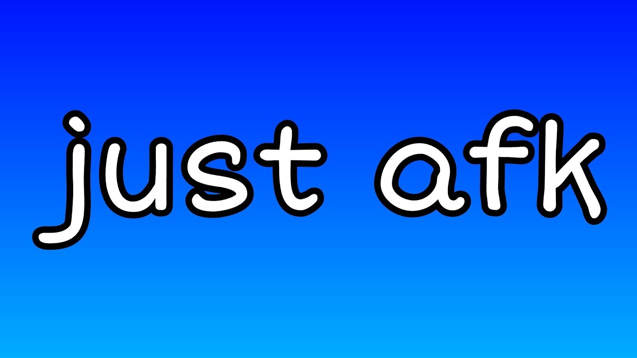 Just AFK Trailer - Roblox - YouTube