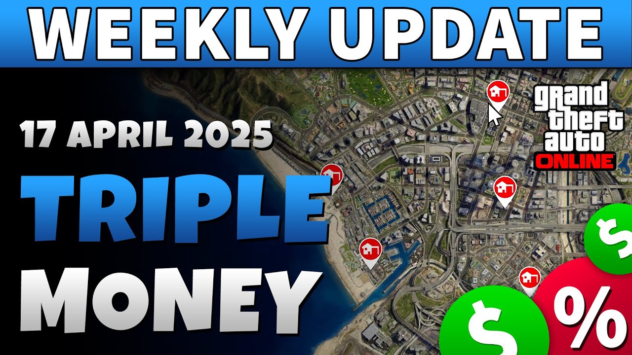 GTA 5 Triple Money This Week | GTA ONLINE WEEKLY UPDATE (-50% Weed Farm ...