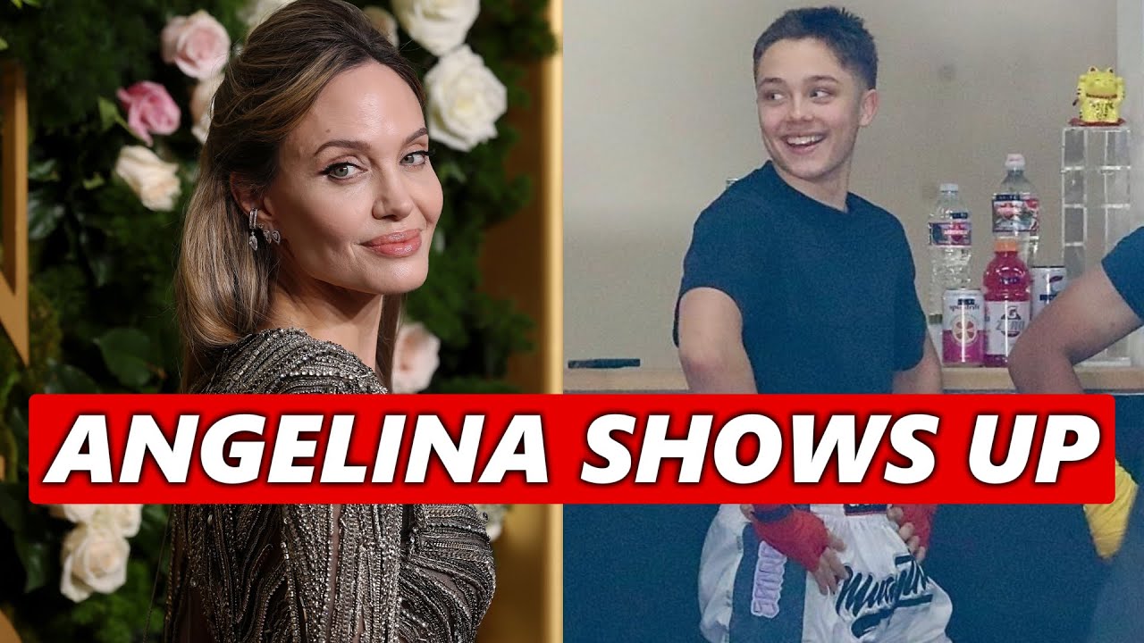 Angelina Jolie Cheers for Knox at Muay Thai Match — Where's Brad Pitt ...