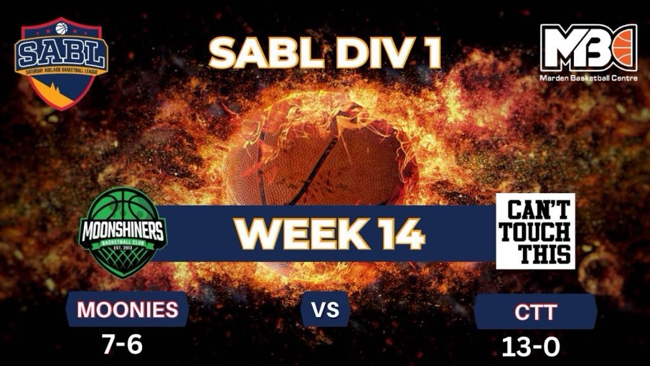 SABL Week 14 Div 1 Moonshiners Vs CTT - YouTube