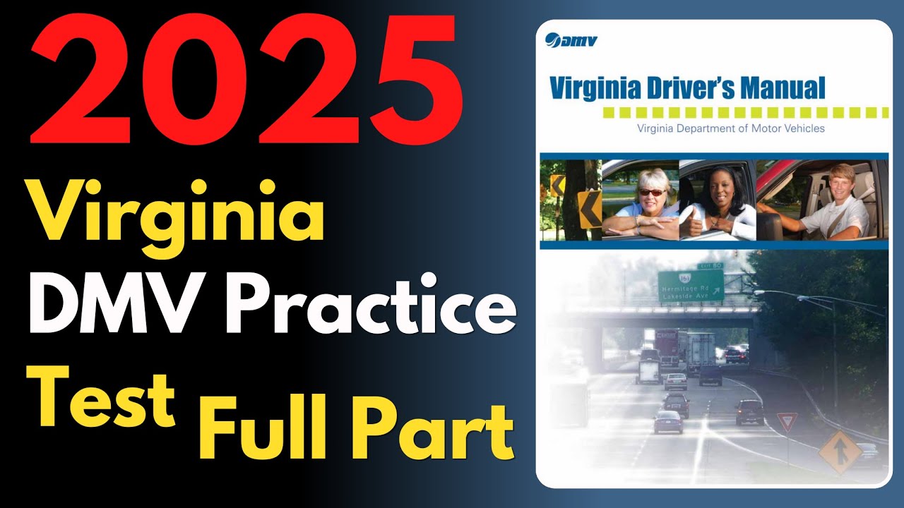 Virginia DMV Permit Practice Test | Full Part | USA DMV Permit Practice ...