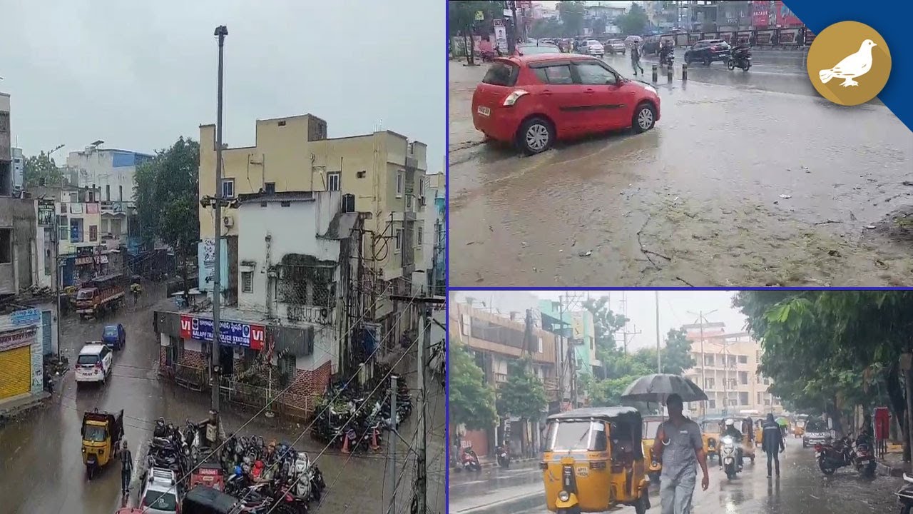 Hyderabad Rain: IMD issues orange alert for City - YouTube
