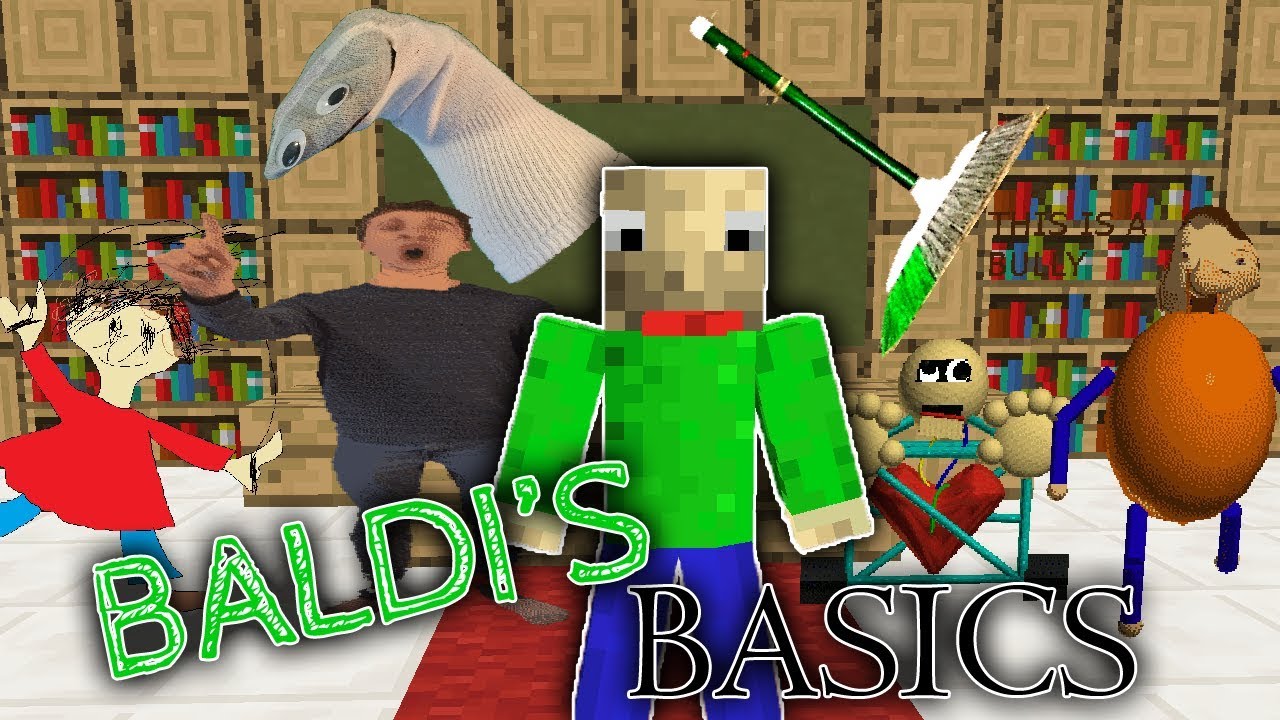 Monster School: BALDI'S SCHOOL CHALLENGE - Minecraft Animation - YouTube
