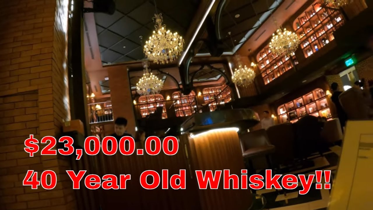 The Whiskey Library In Manila, Philippines - YouTube