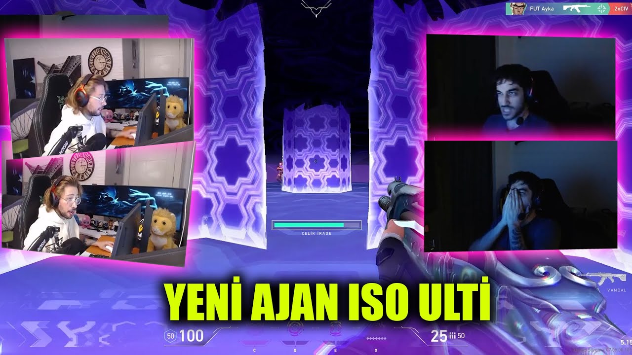 YENİ AJAN ISO ULTİ KULLANIMI ! @combatry @UrcanX VALORANT - YouTube