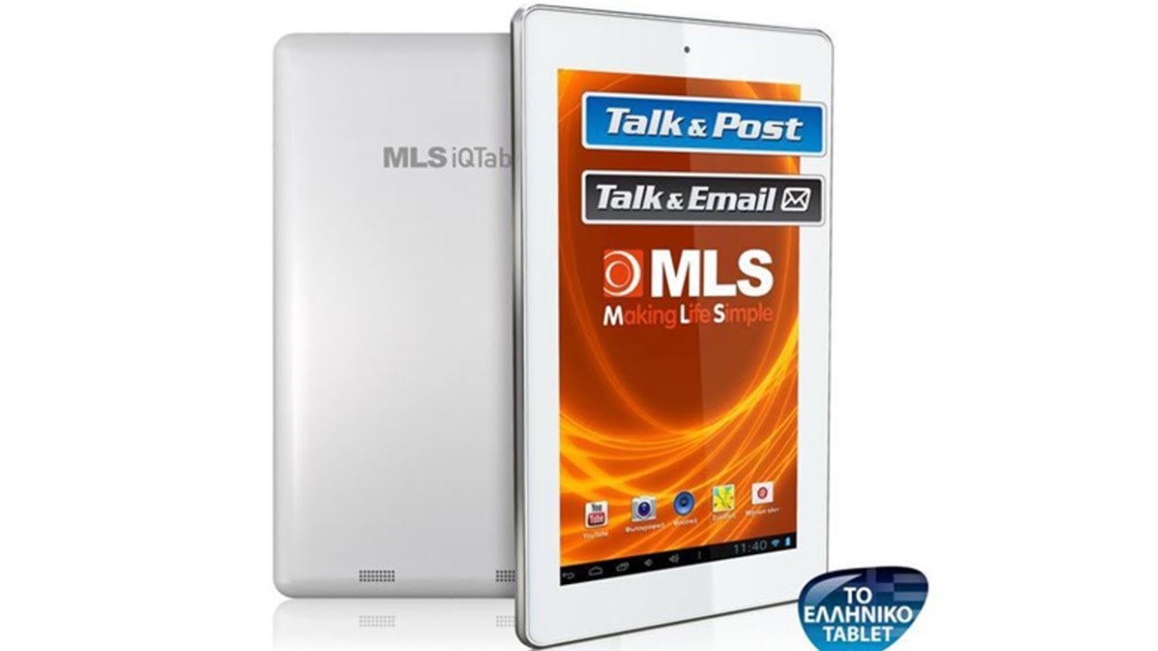 Παρουσίαση MLS iQ Tab 3G - YouTube