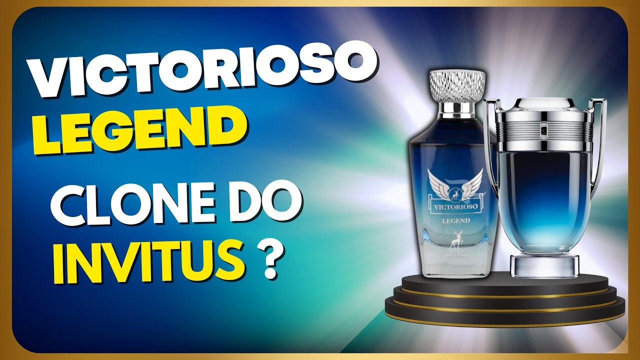 CLONE DO INVICTUS LEGEND? VICTORIOSO LEGEND da MAISON ALHAMBRA Perfume ...