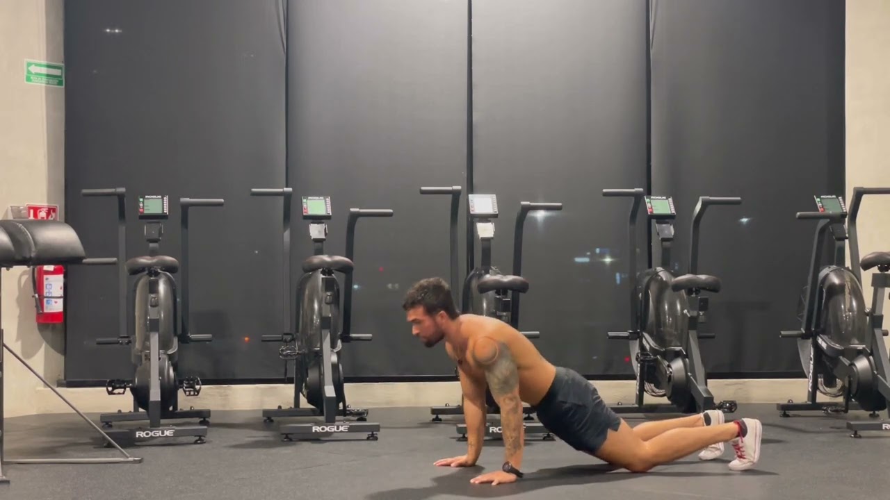 Knees Down Push Ups - YouTube