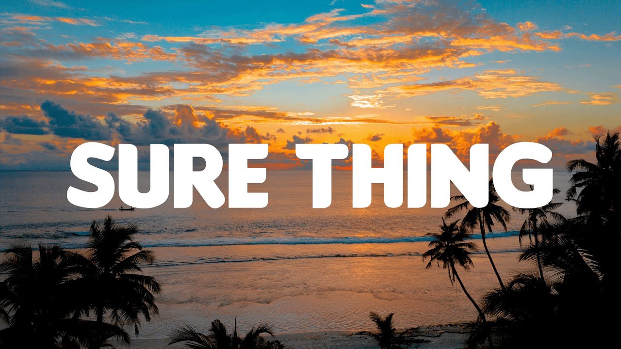 Miguel - Sure Thing (Lyrics) - YouTube