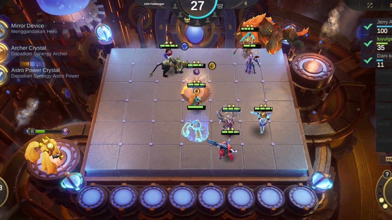 magic chess combo terkuat/full mm - YouTube