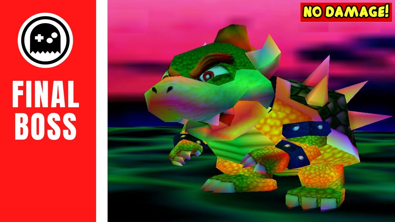Super Mario 64 (N64) - Final Boss - (No Damage) - YouTube