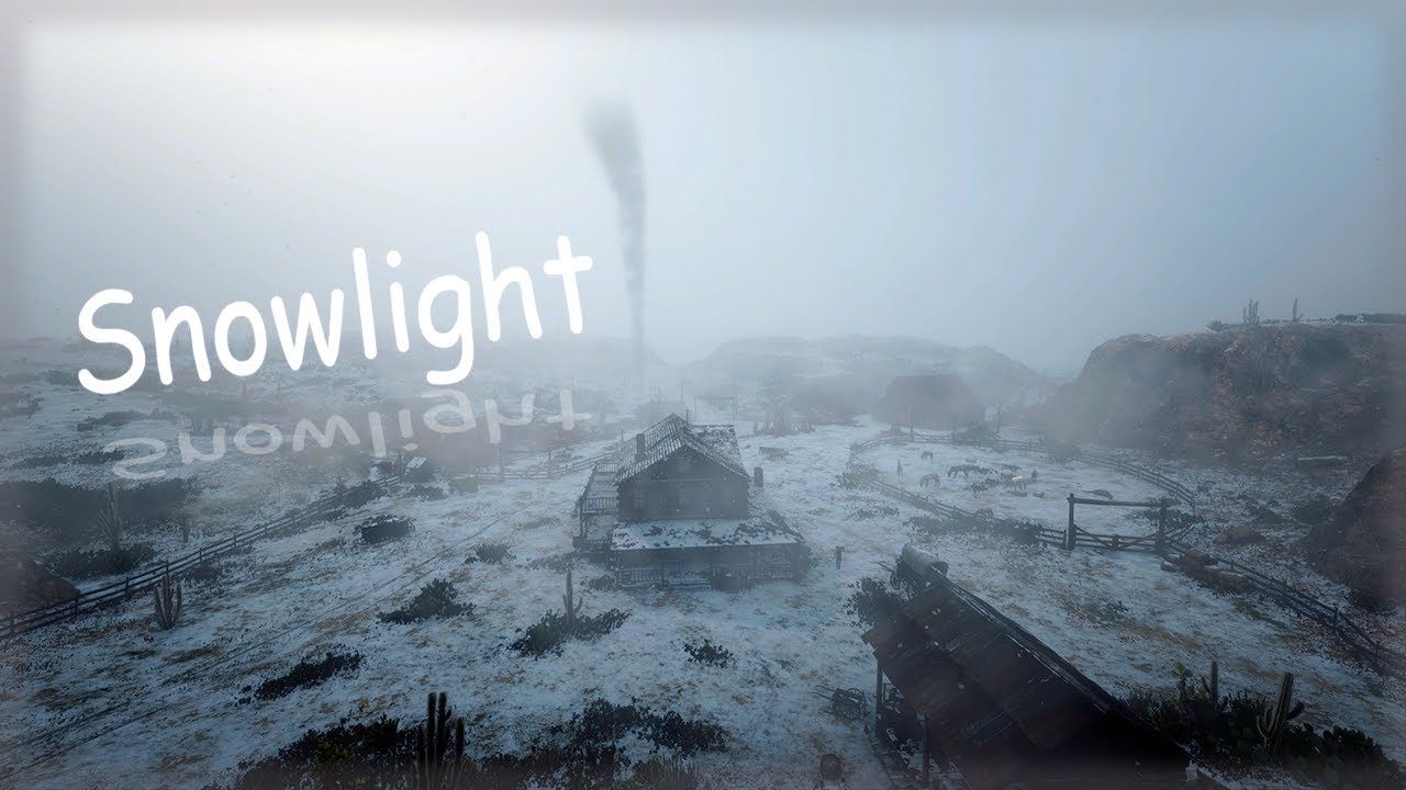 24H | RDR2 - Ridgewood Farm | Snowlight - YouTube