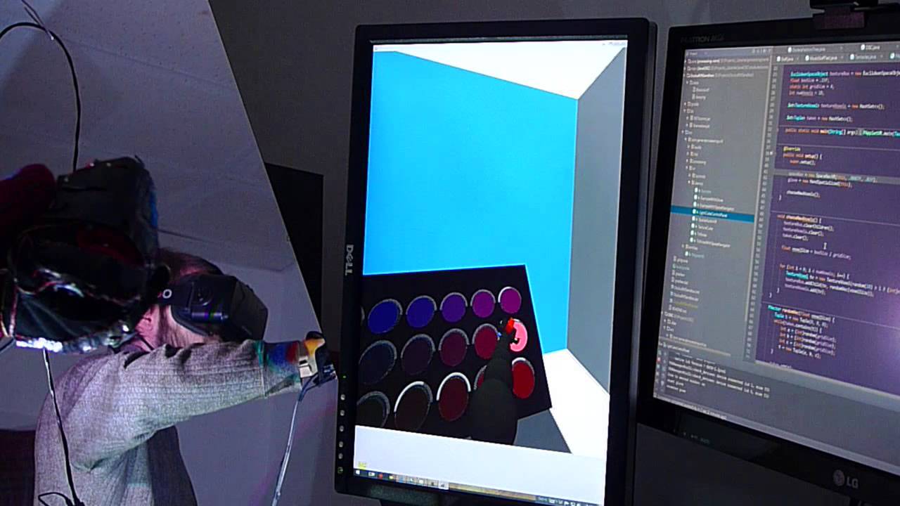 Homebrew VR Data Glove with Haptic Feedback - YouTube