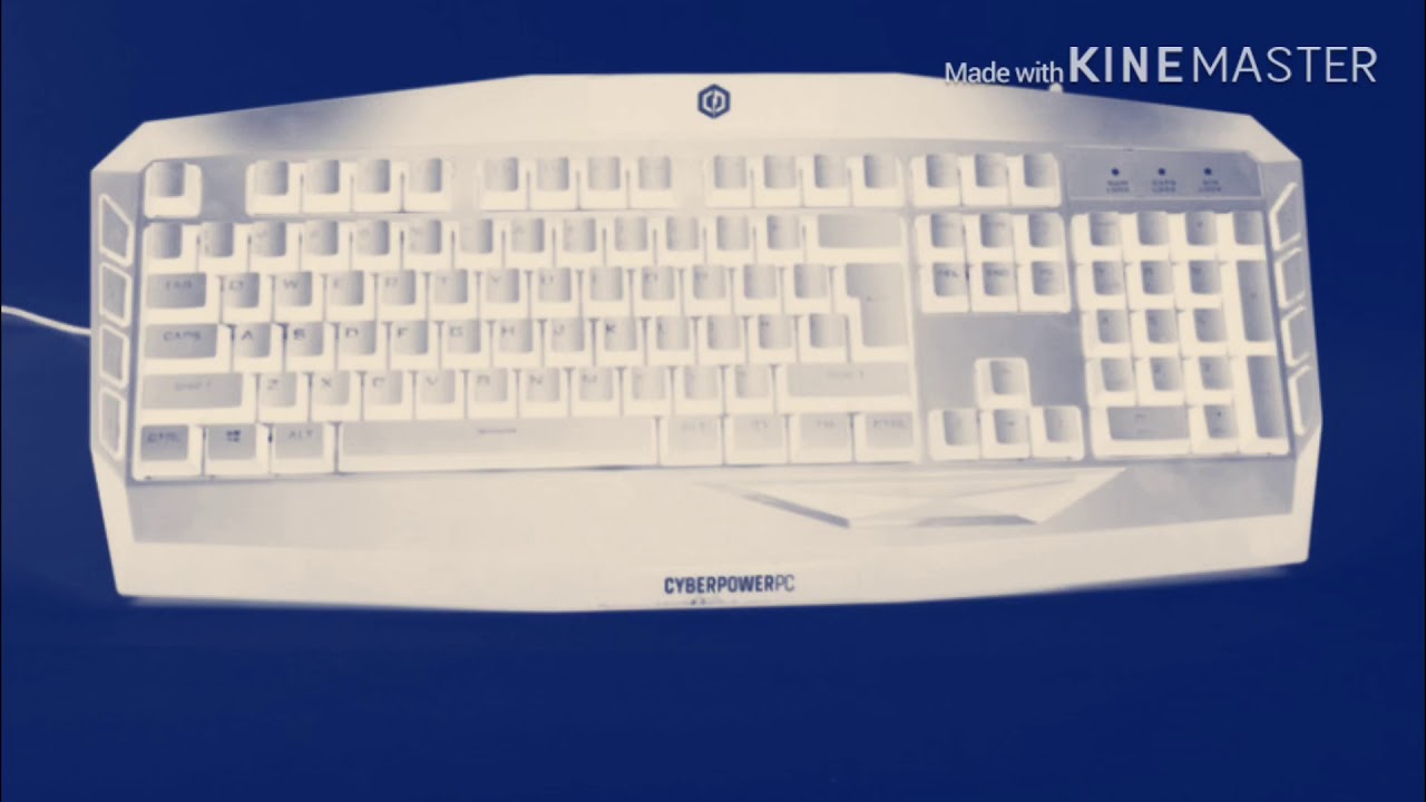 ASMR (cyberpower keyboard) - YouTube