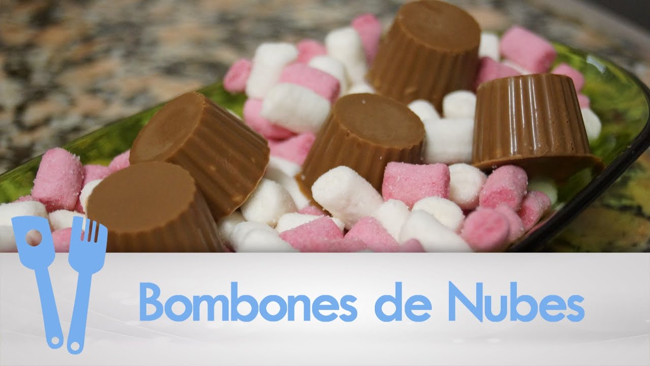 Bombones de Nubes | Marshmallows Bombons - YouTube