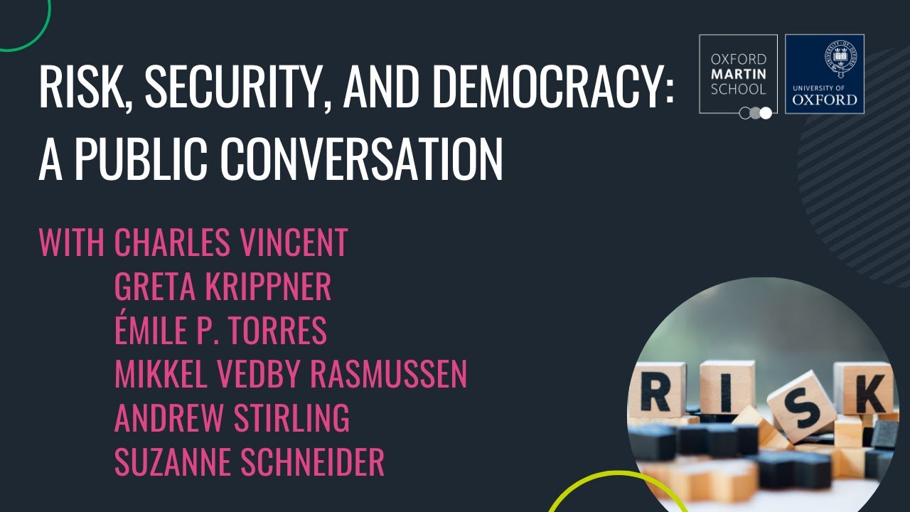 Risk, security and democracy: A public conversation - YouTube