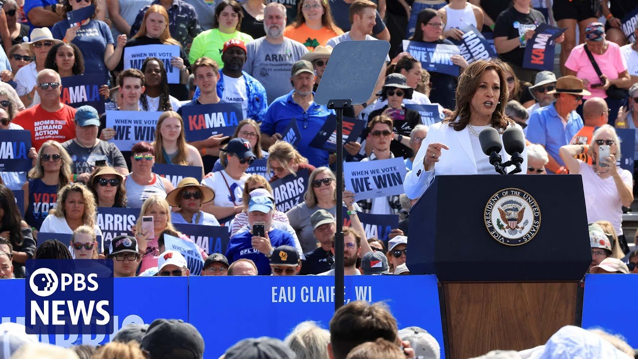 WATCH LIVE: Harris and Walz hold campaign rally in Eau Claire ...