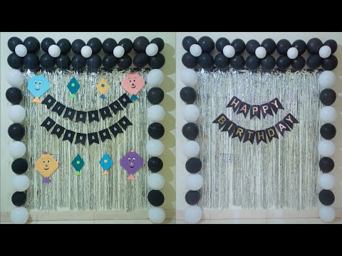 Simple & Easy Bornahan Decoration Ideas/ बोरन्हान सजावट/संक्रांती/black ...