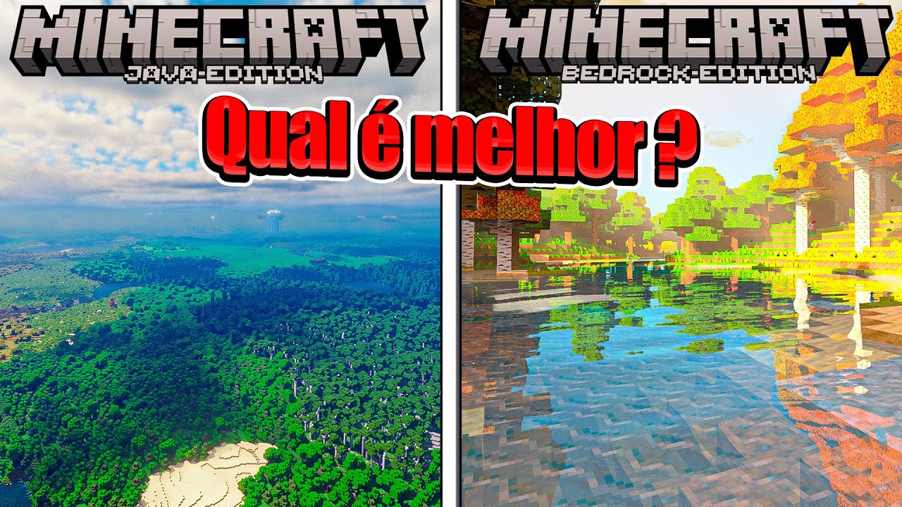 POR QUE VALE A PENA COMPRAR MINECRAFT JAVA E BEDROCK ? - YouTube