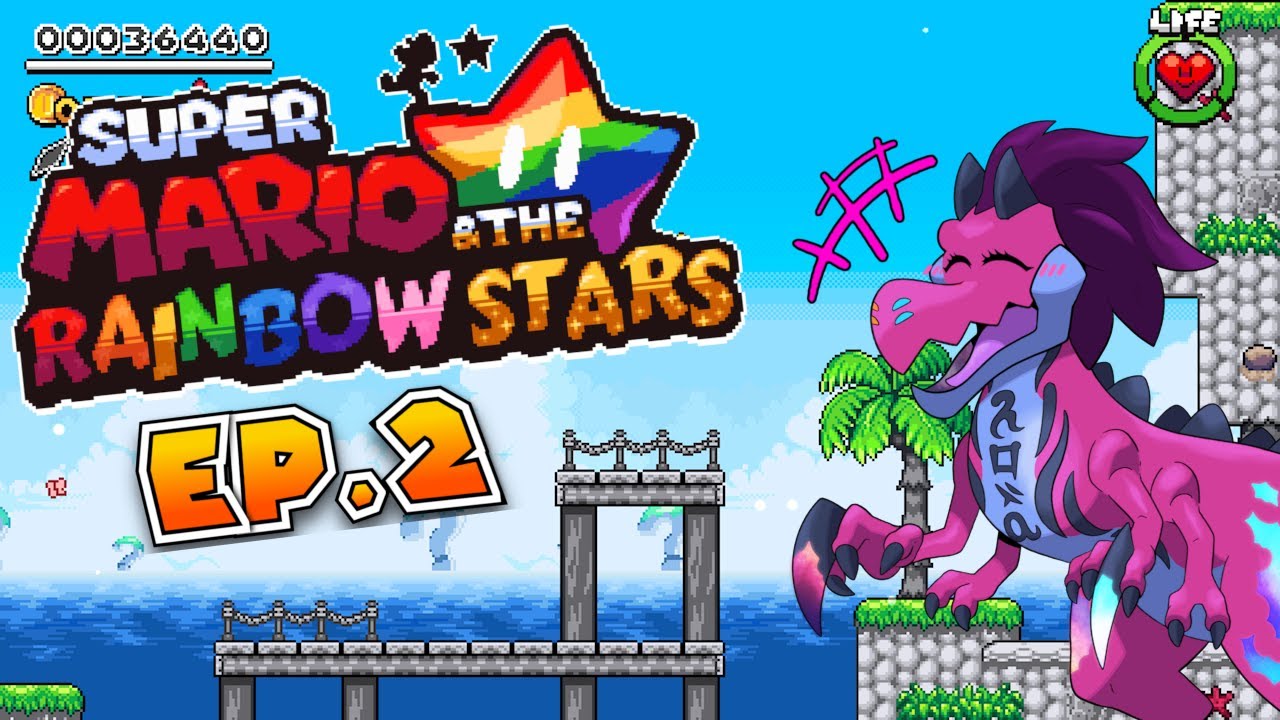 This game is so pretty still! | Super Mario & the Rainbow Stars [2 ...