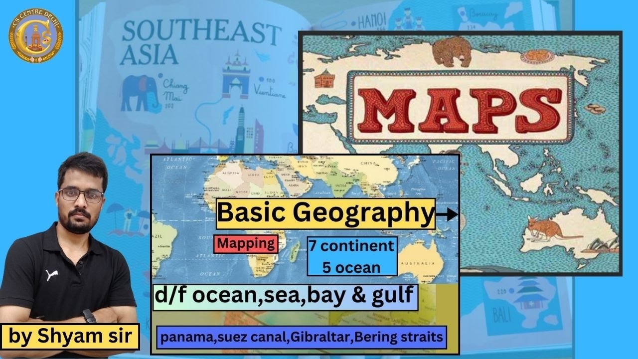 Basic Geography d/f ocean,sea,bay & gulf | panama,suez canal,Gibraltar ...